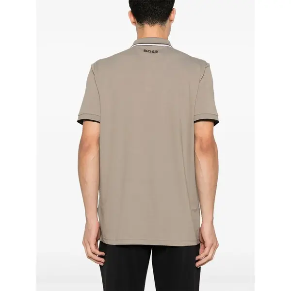 BOSS Grey Polo Shirts