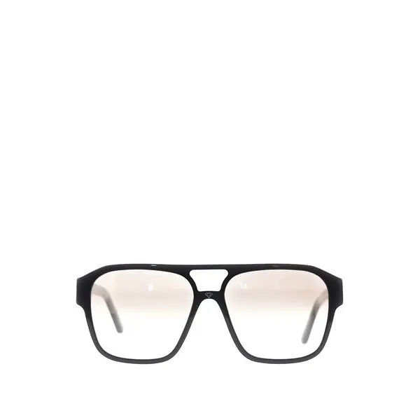 FACE.HIDE Doppioponte Aviator Sunglasses - Black
