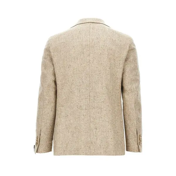 Tagliatore Mouliné Virgin Wool Single-breasted Jacket
