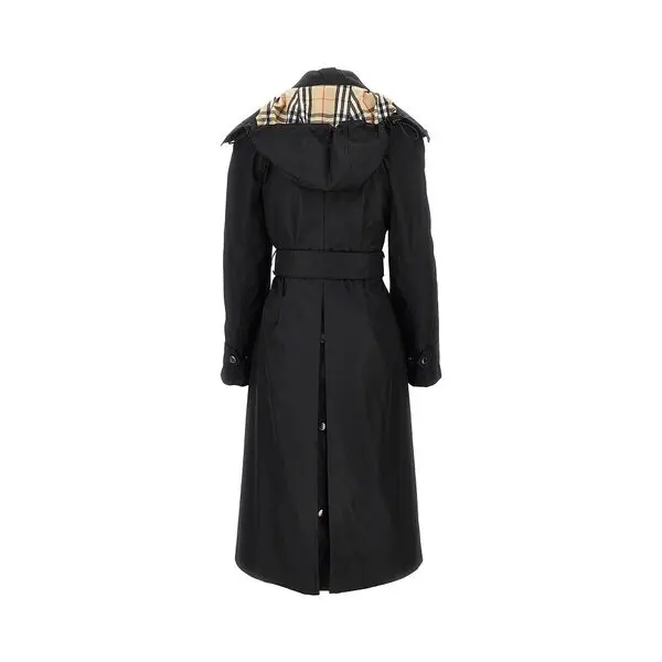 Burberry Nylon Gabardine Trench Coat