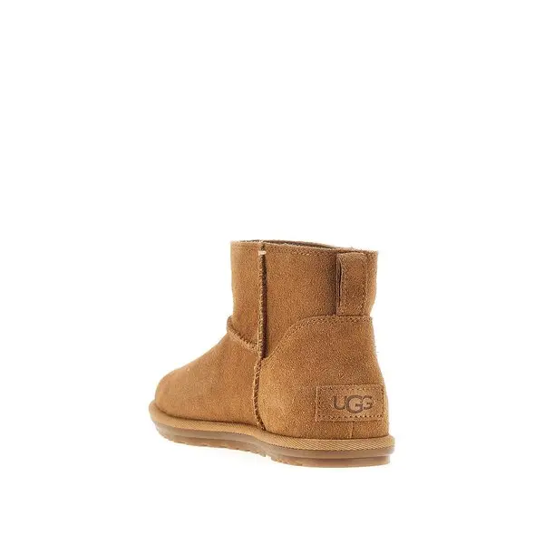 UGG Classic Mini Deconstructed Suede Ankle Boots