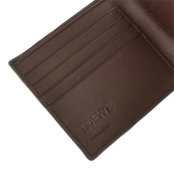 Loewe Grained Leather 'puzzle' Bi-fold Wallet