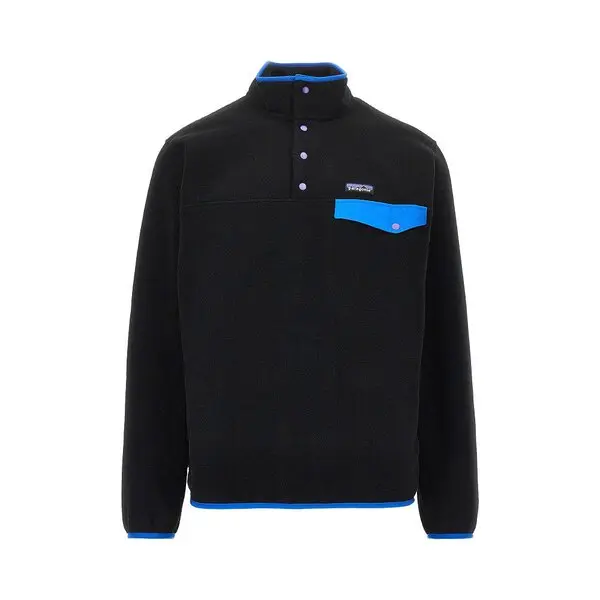 Patagonia Synchilla Fleece Nap-top Sweater - Black