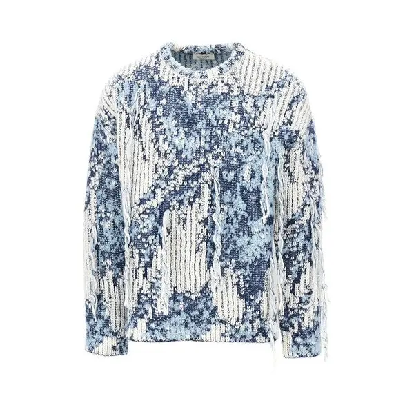 LANEUS Wool-blend Crewneck Sweater