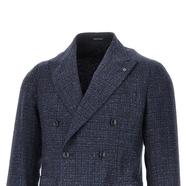 Tagliatore Tweed Double-breasted Jacket