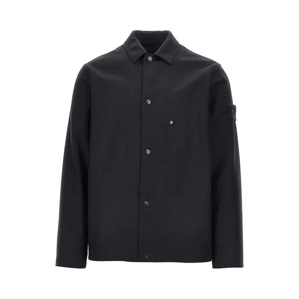 Stone Island Virgin Woo-bend Coth Overshirt