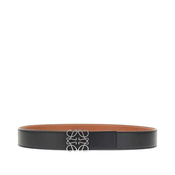 Loewe Anagram Reversible Leather Belt - Multicolor