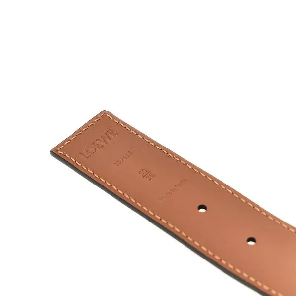 Loewe Anagram Reversible Leather Belt - Multicolor