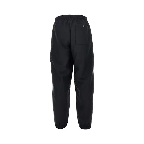 Stone Island Flannel Logo Badge Pants