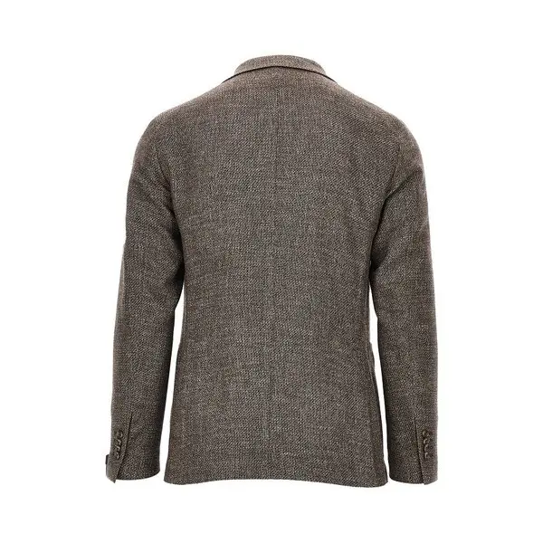 Tagliatore Mouliné Wool-blend Single-breasted Jacke