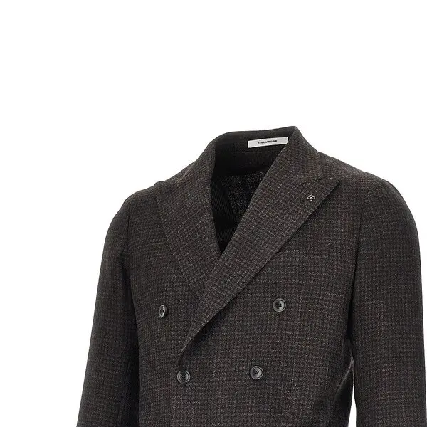 Tagliatore Silk And Wool Double-breasted Jacket