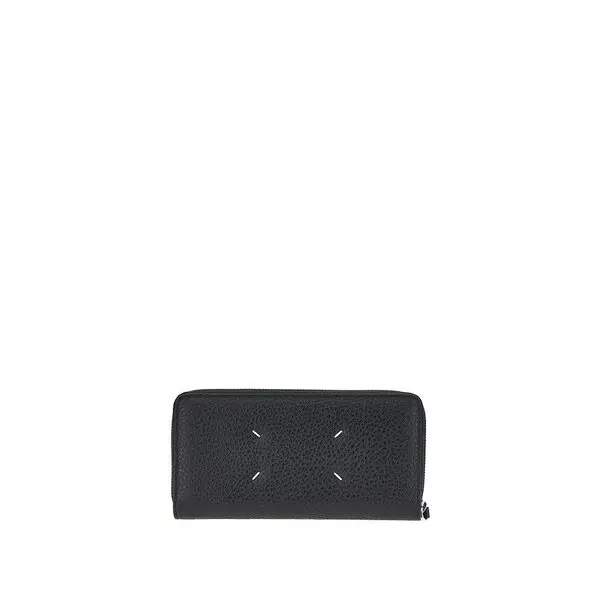 MAISON MARGIELA Grained Leather Zip-around Wallet