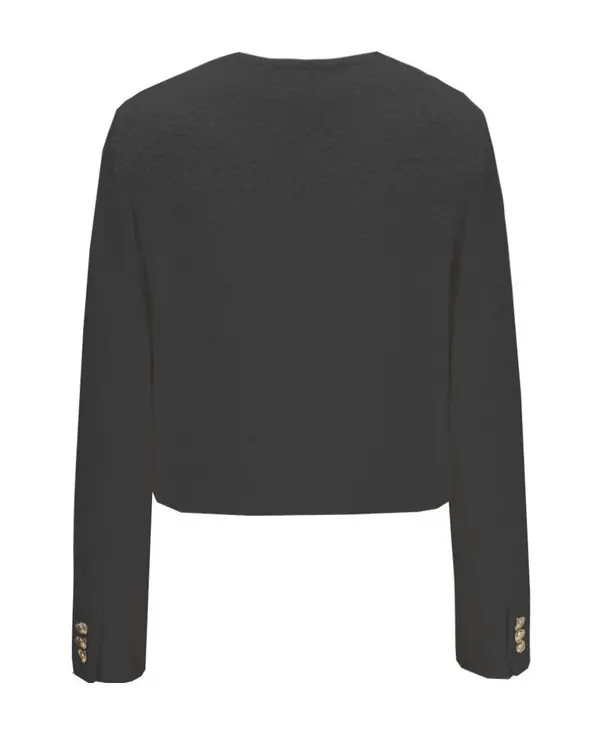 Max Mara Gavino Round Neck Short Casual Jacket