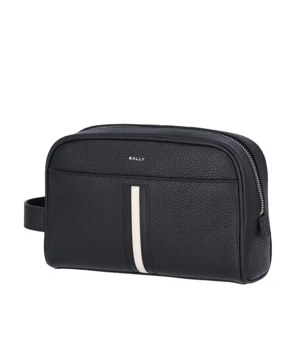 Bally Logo Plaque Toiletry Bag