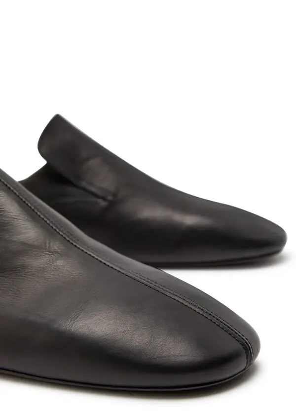 Dries Van Noten Leather Mules