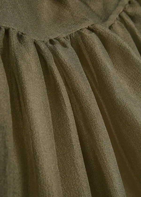 Staud Calluna Tiered Organza Gown