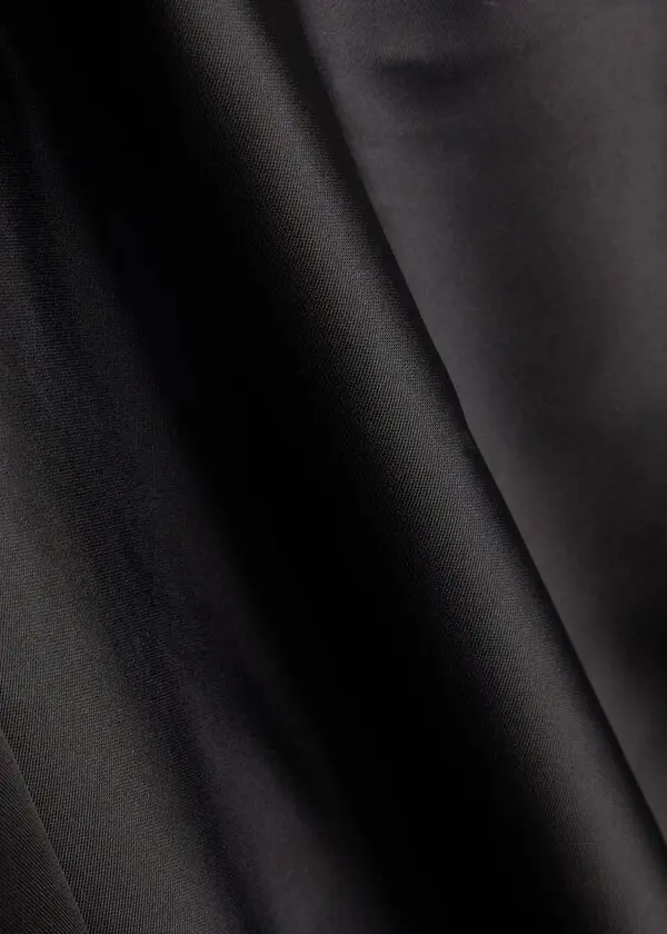 Simkhai Alice Draped Satin Top
