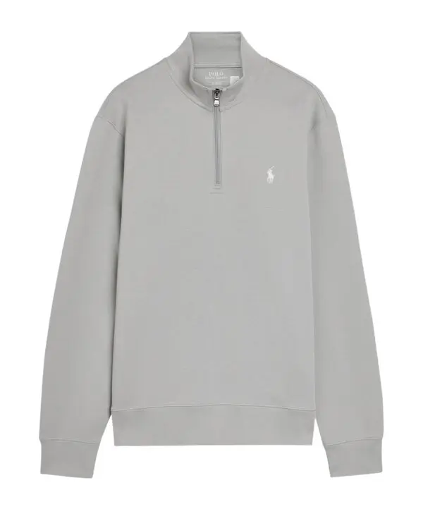 Polo Ralph Lauren Half-zip Cotton Blend Sweatshirt