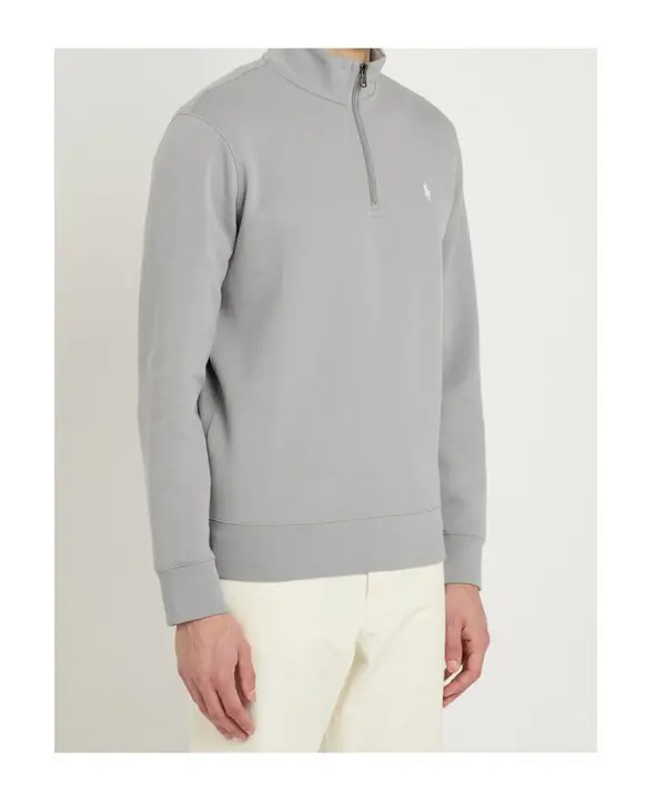 Polo Ralph Lauren Half-zip Cotton Blend Sweatshirt