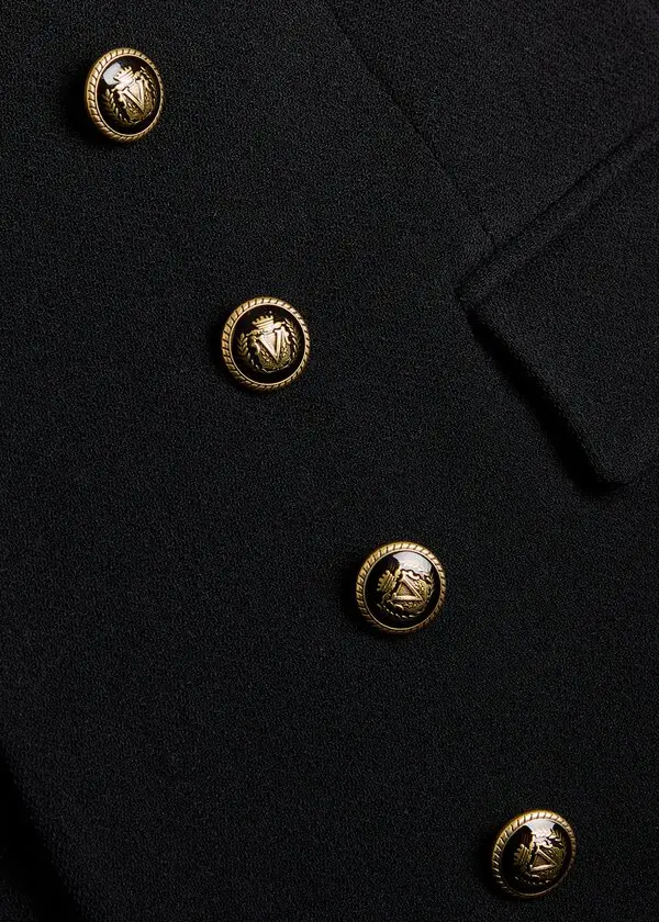 Veronica Beard Claude Dicky Double-breasted Stretch-wool Blazer