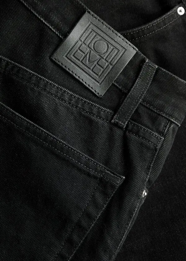 TOTEME Classic Cut Straight-leg Jeans