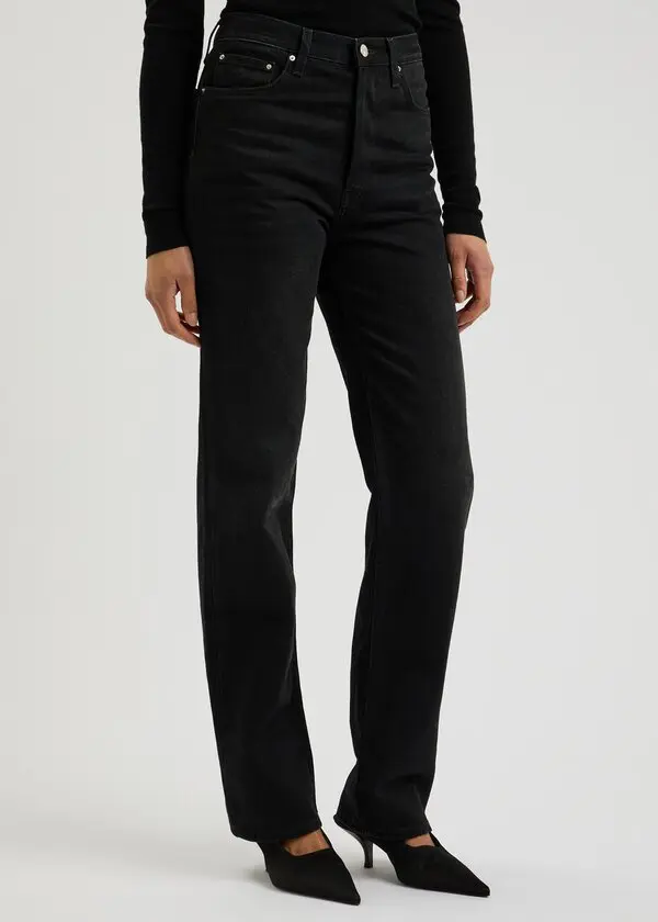 TOTEME Classic Cut Straight-leg Jeans