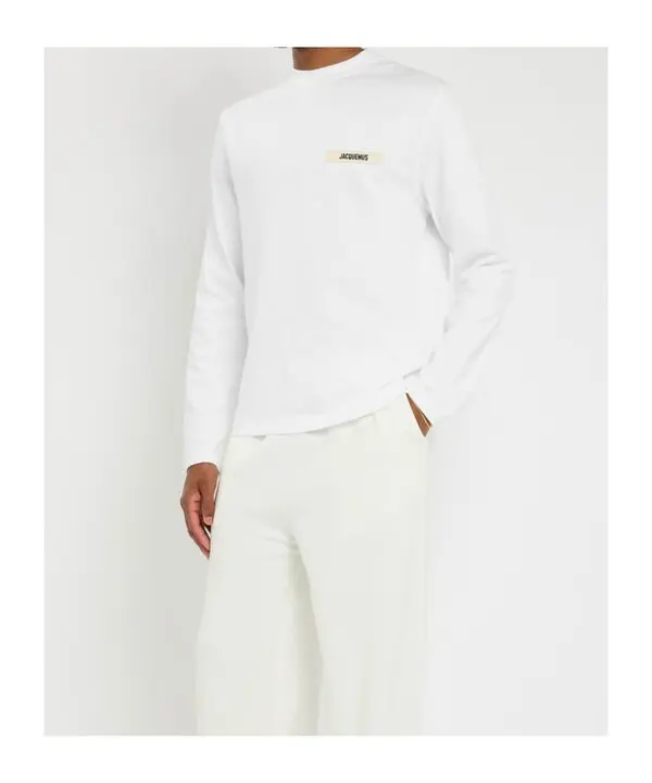 Jacquemus Le T-shirt Gros Grain Cotton T-shirt
