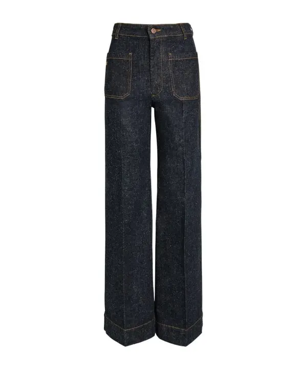 Victoria Beckham Alina Flared-leg Jeans