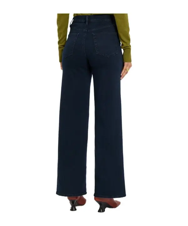 FRAME Wide-leg Jeans - Black
