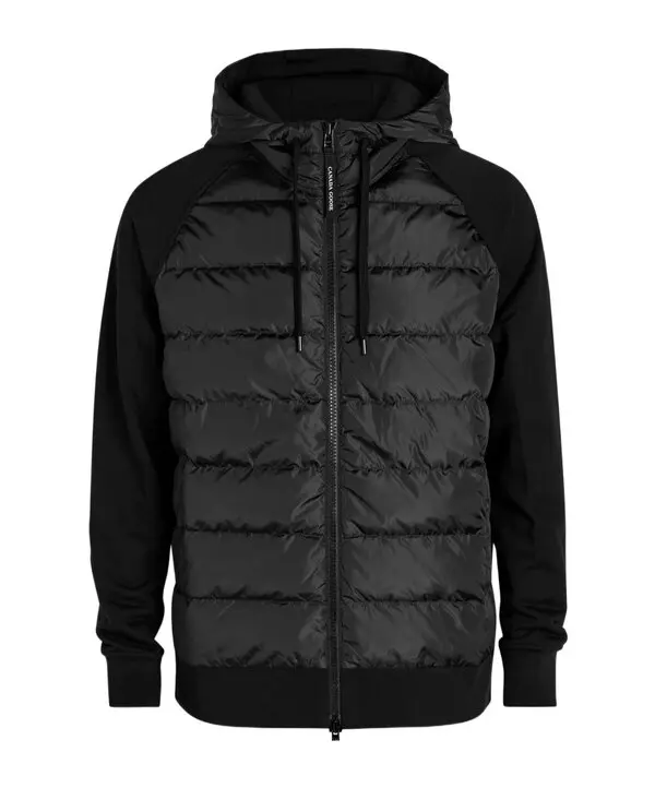 Canada Goose Hybridge Huron Hooded Shell And Cotton Jacket