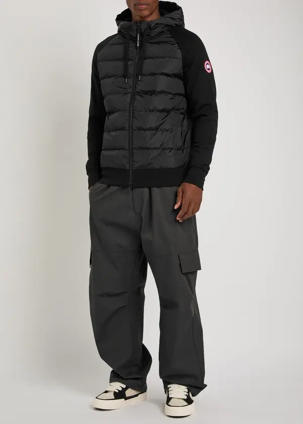 Canada Goose Hybridge Huron Hooded Shell And Cotton Jacket
