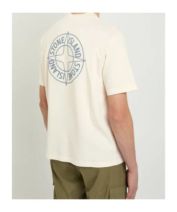 Stone Island Logo-print Cotton T-shirt