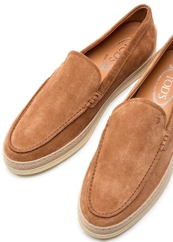 TOD'S Elisir Suede Loafers