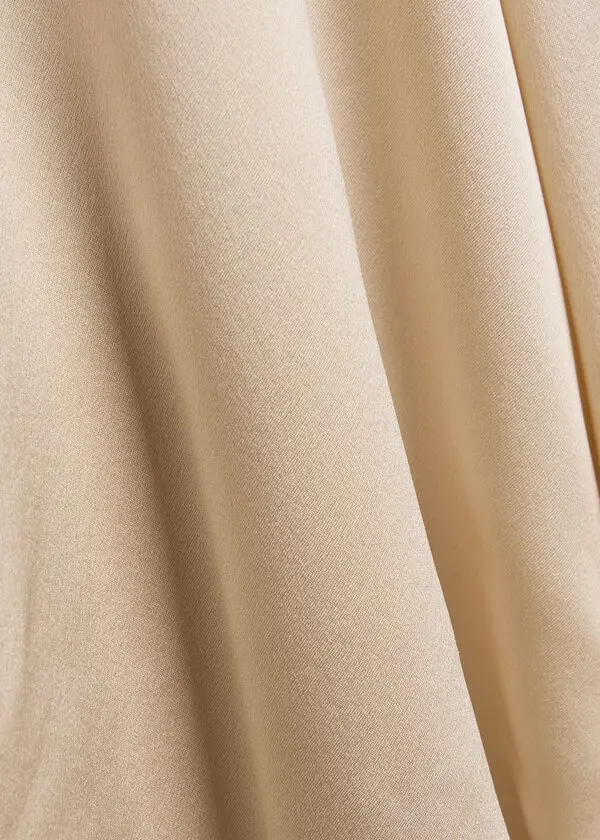 REFORMATION Camilla Waist-tie Silk Shirt