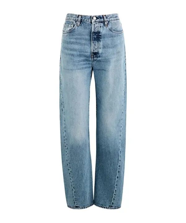 TOTEME Twisted Seam Straight-leg Jeans