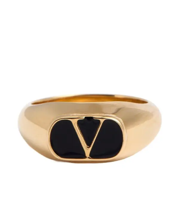Valentino Garavani Vlogo-engraved Ring