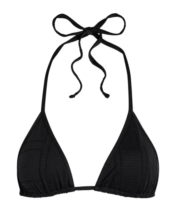 TOTEME Monogram Pointelle Bikini Top