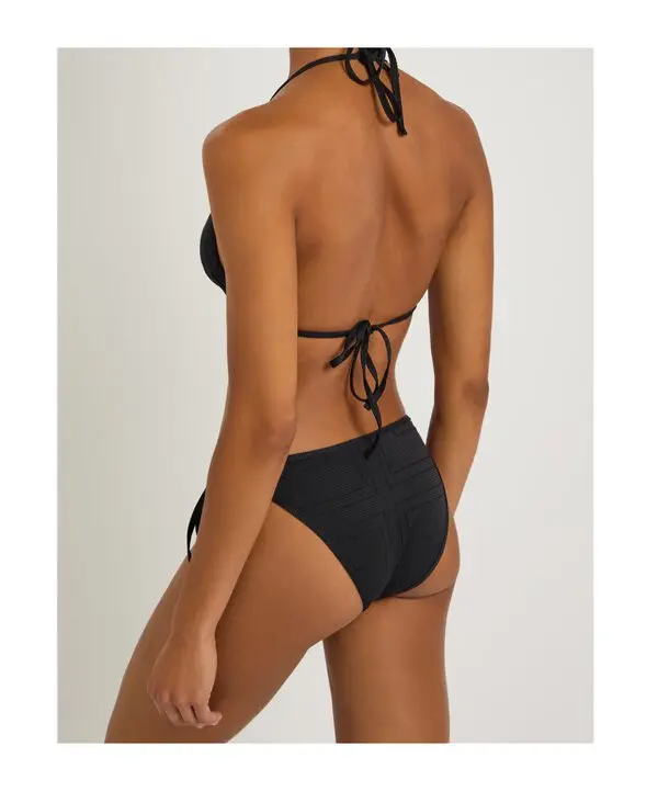 TOTEME Monogram Pointelle Bikini Top