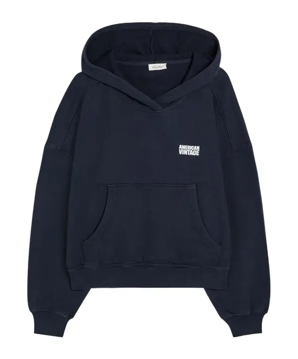 American Vintage Hooded Cotton Sweatshirt