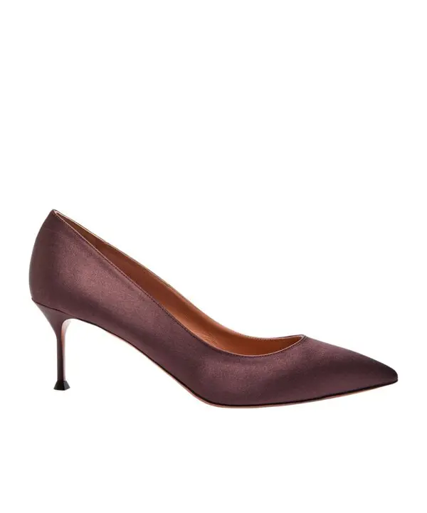 AQUAZZURA Purist 65 Satin Pumps