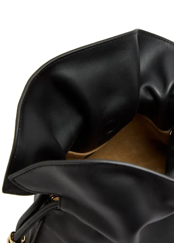 Loewe Metallic Clutch - Black