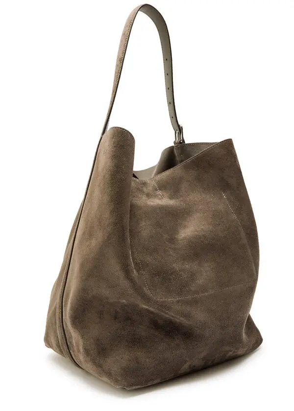 TOTEME Suede Tote Bag