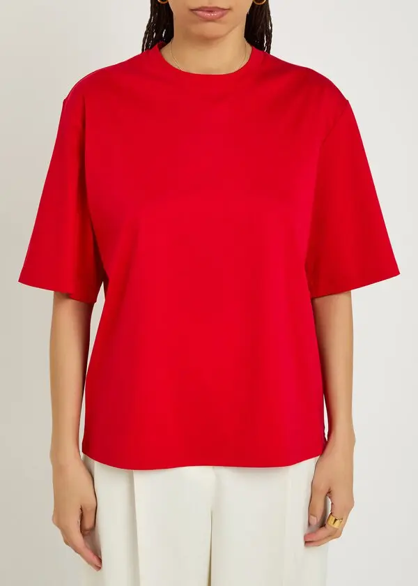 RÓHE Cotton And Silk-blend T-shirt