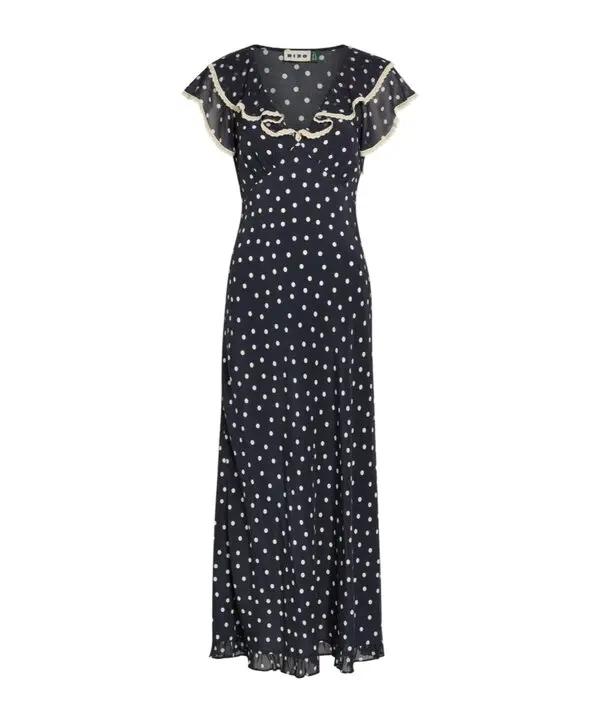Rixo Polka Dot Dress