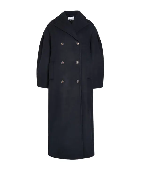 GANNI Double-breasted Coat