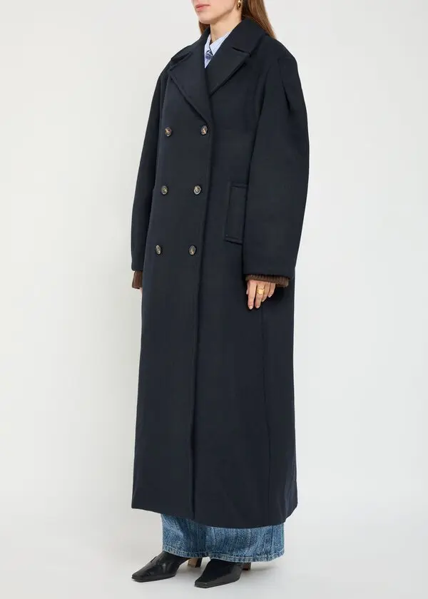 GANNI Double-breasted Coat