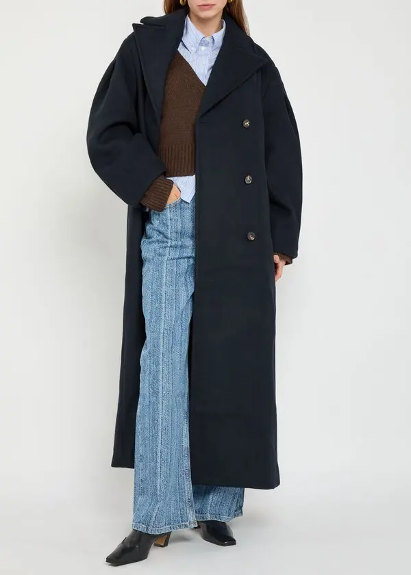 GANNI Double-breasted Coat