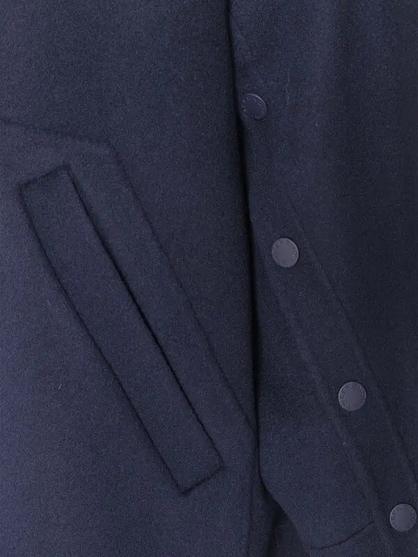 Max Mara Button Detailed Panelled Drawstring Coat