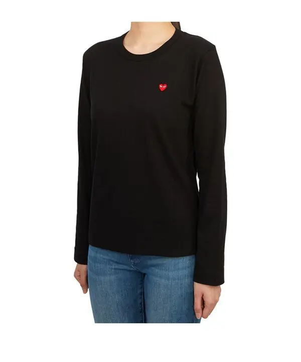 Comme Des Garçons Chest Logo-patch T-shirt
