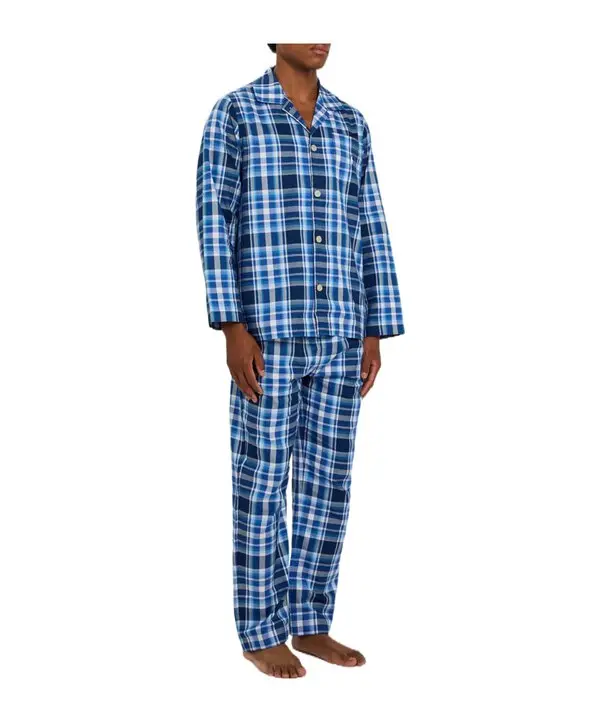 Polo Ralph Lauren Logo-embroidered Checked Cotton Pyjama Set